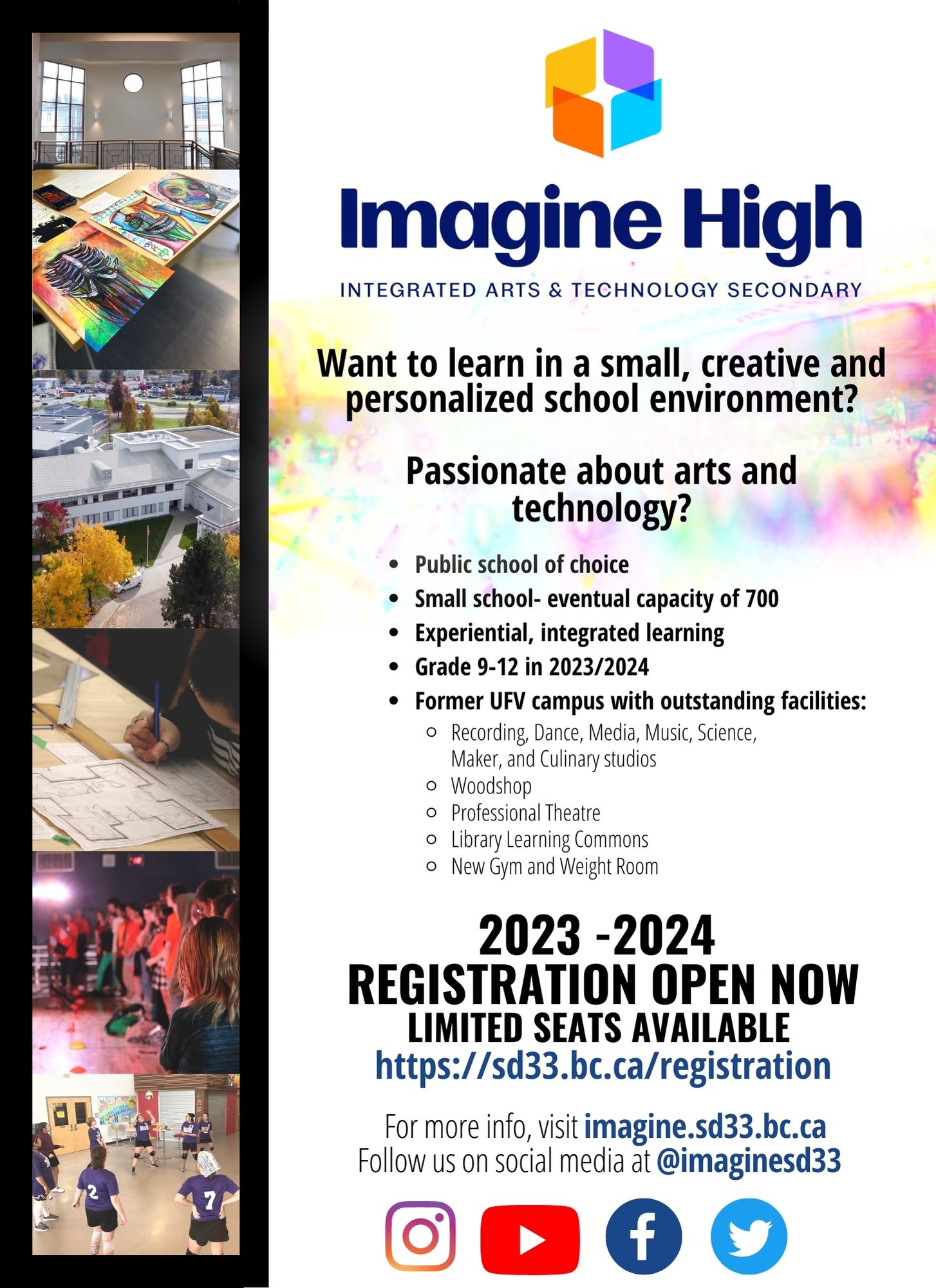 Imagine High Integrated Arts & Technology Secondary | Vedder Middle School